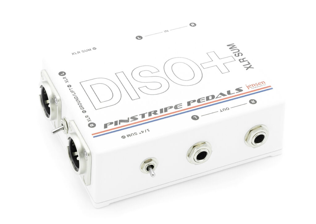DISO Plus - Dual Line Isolator w/ XLR Summing Switch | Pinstripe Pedals