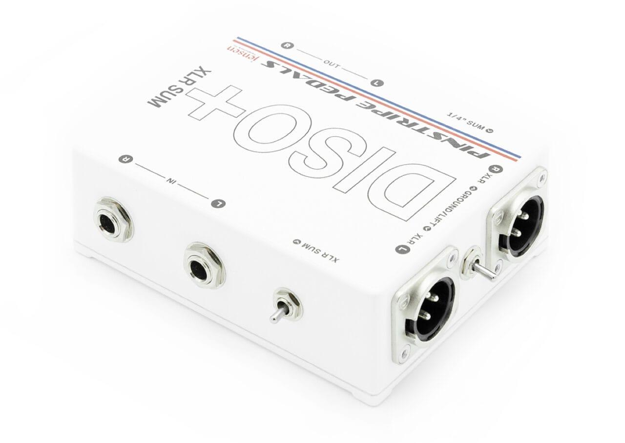 DISO Plus - Dual Line Isolator w/ XLR Summing Switch | Pinstripe Pedals
